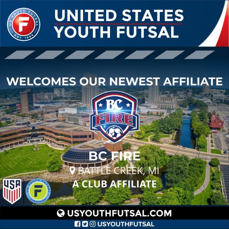 BC Fire Soccer Club Affiliates with US Youth Futsal - BC Fire Soccer